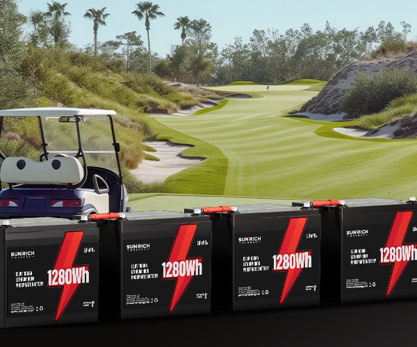 Can You Use 4 12-Volt Batteries in a 48-Volt Golf Cart? – Sunrich Energy
