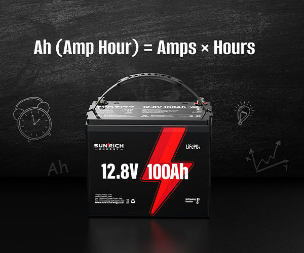 What Does Ah Mean on a Battery? Amp Hours Explained – Sunrich Energy