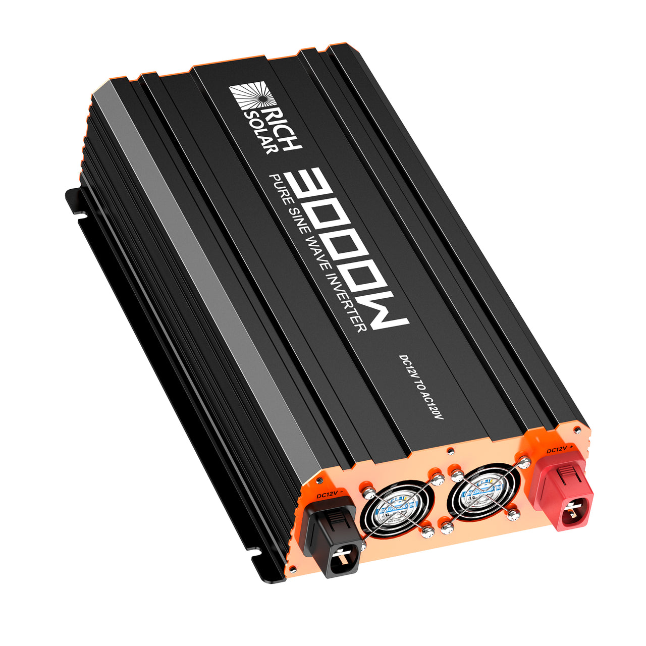 RICH SOLAR | 3000 Watt (3kW) 12 Volt Industrial Pure Sine Wave Inverte ...