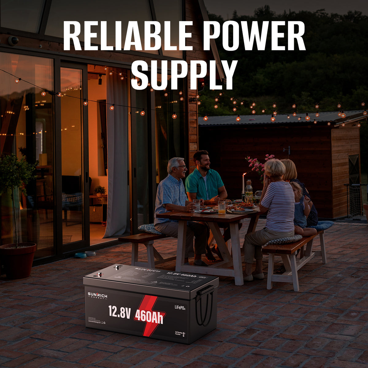 12.8V 460Ah Group 8D Lithium Iron Phosphate Battery | SUNRICH ENERGY ...